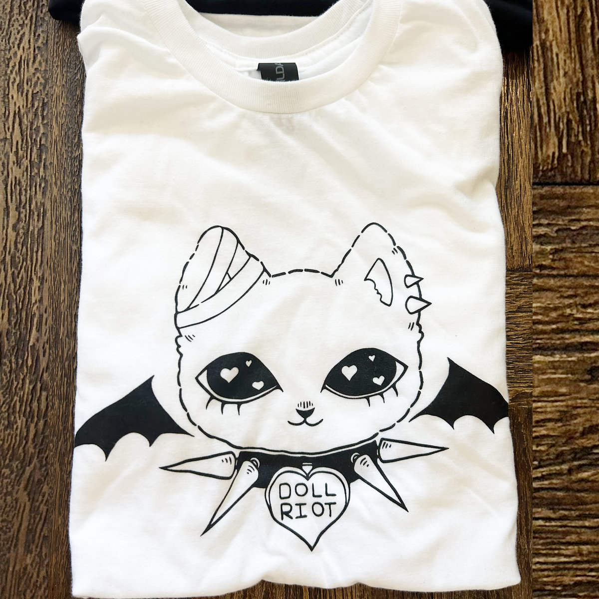 Doll Riot Mrreowrr Shirt - White | Doll Riot