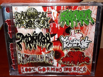 100% Gorrino Iberico - 6 Ways Split CD | Rotten Foetus Records