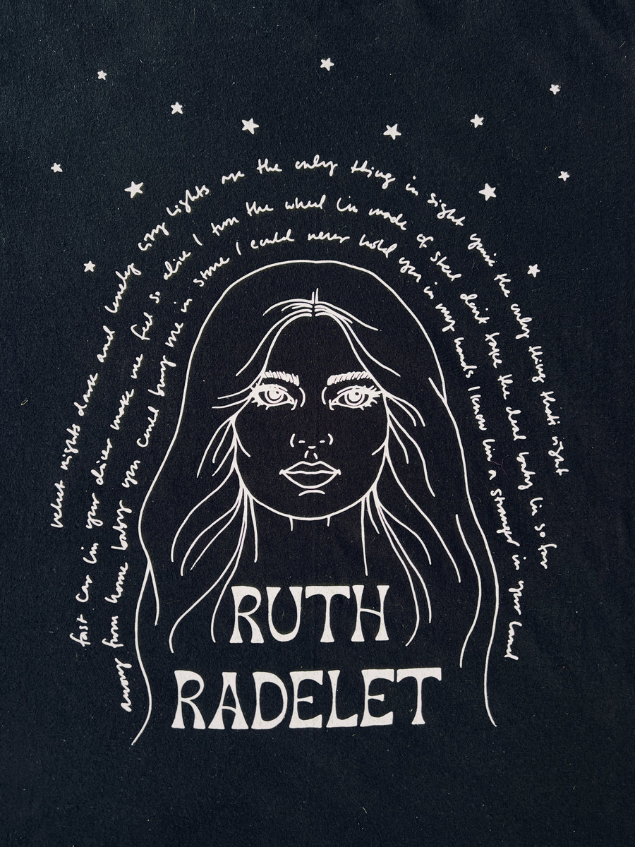 "Stranger" T-Shirt / Black | Ruth Radelet