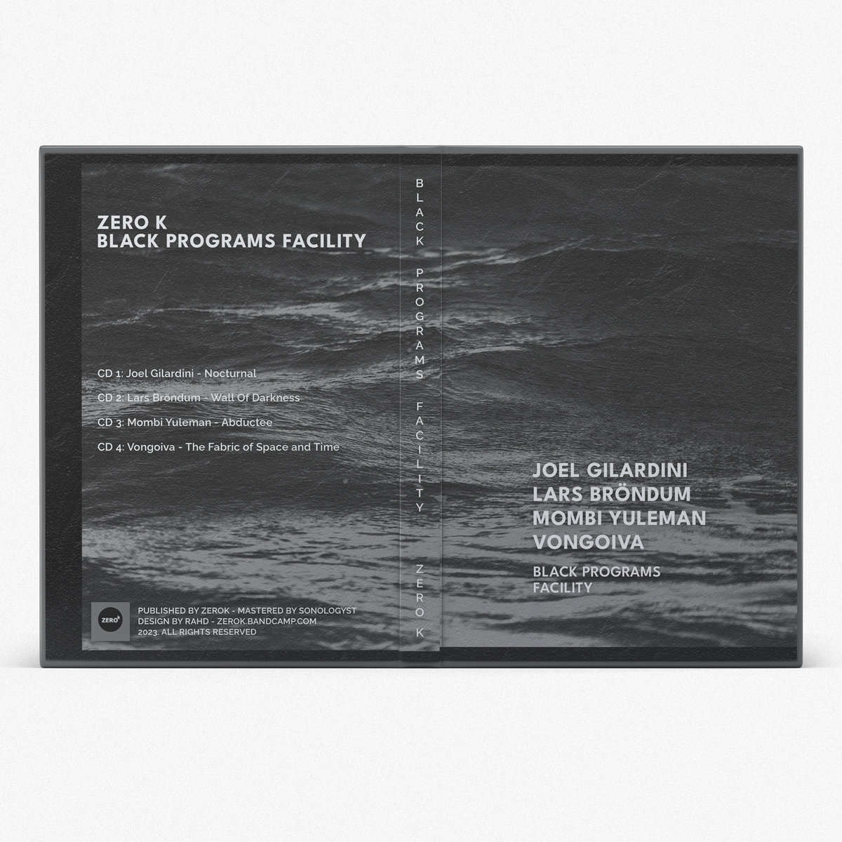 DIY 30 copies limited edition 4XCDr Box + Digital Release | ZERO K