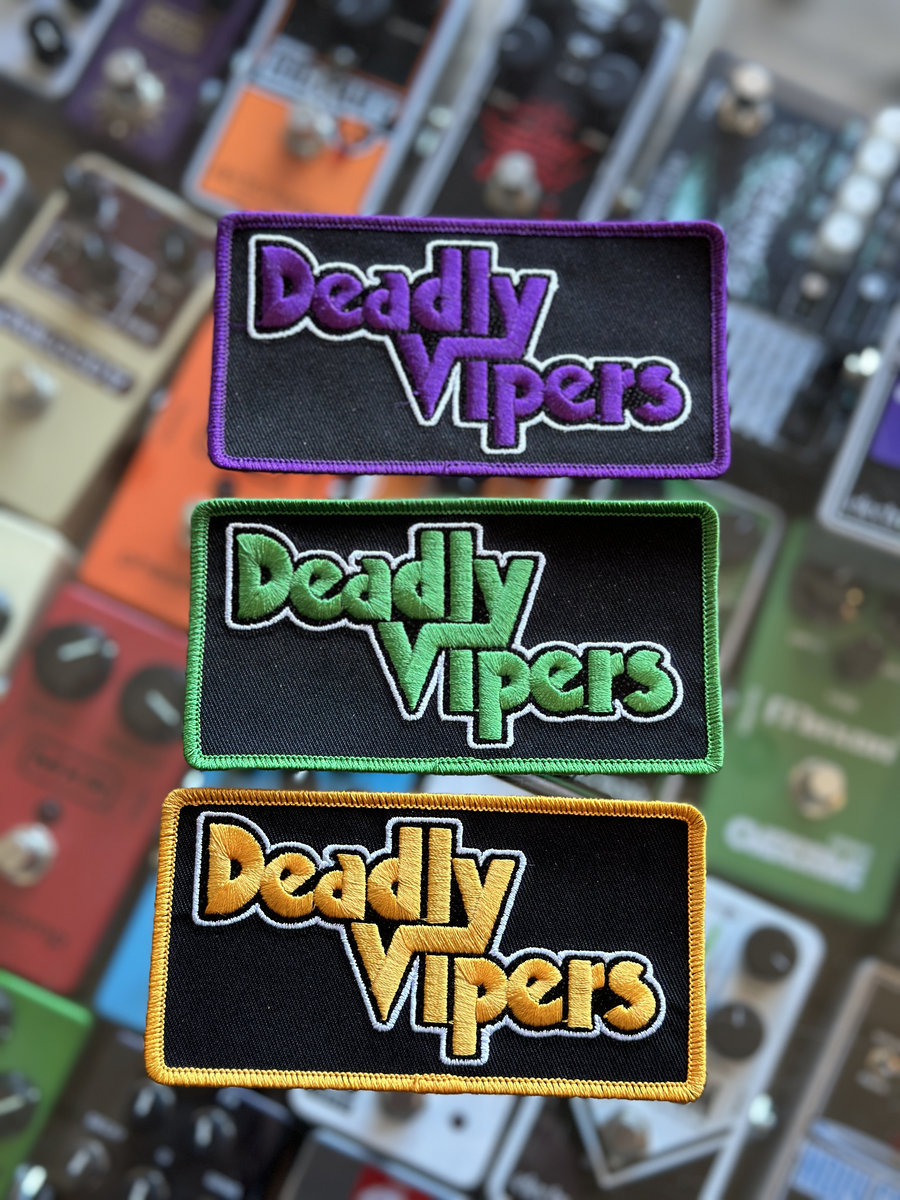 Deadly Vipers Logo Patch | Deadly Vipers