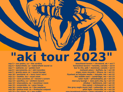 Autographed Aki Tour Poster | mssv