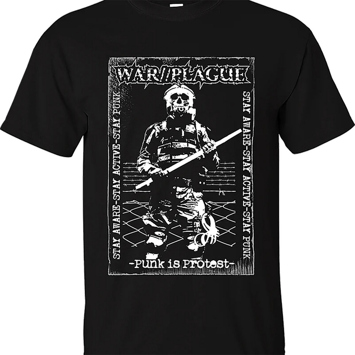 WAR//PLAGUE - Punk is protest shirt | WAR//PLAGUE