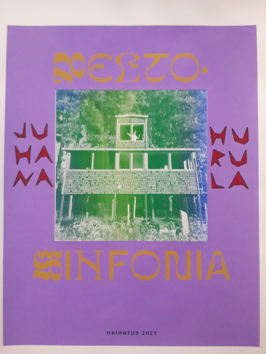 silk-screened art poster | YOUHANA MOI!