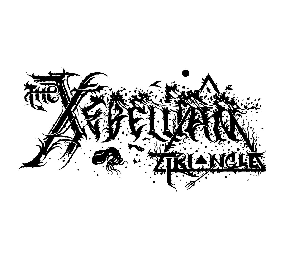 Basic Logo White T-Shirt | The Xebellian Triangle