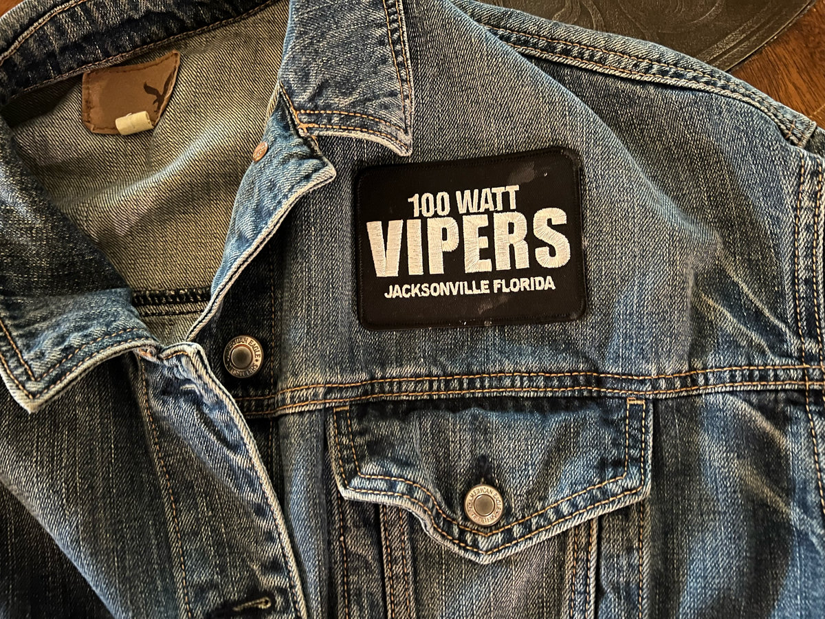 100 Watt Vipers 2023/2024 logo patch. LIMITED EDITION. | 100 Watt Vipers