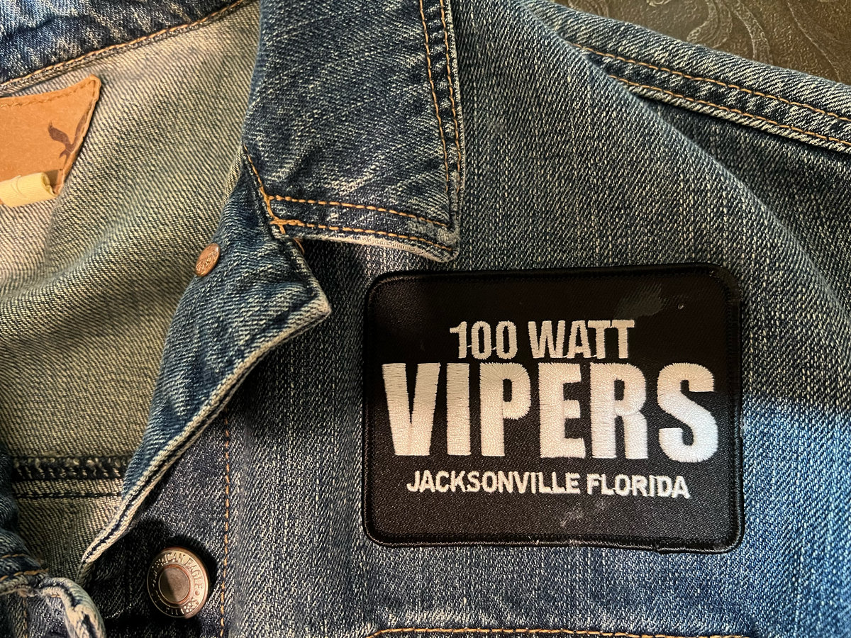 100 Watt Vipers 2023/2024 logo patch. LIMITED EDITION. | 100 Watt Vipers