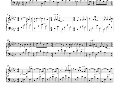Digital Sheet Music | Mattia Vlad Morleo