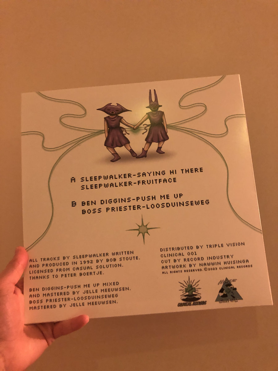 Clinical Records 001 - Various Artists | Sleepwalker, Ben Diggins, Boss ...