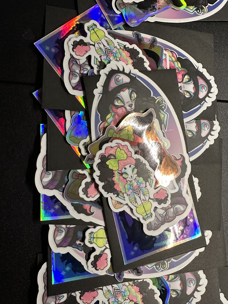 STICKER SET #1 (CHAOS VVITCH) | greydoubt