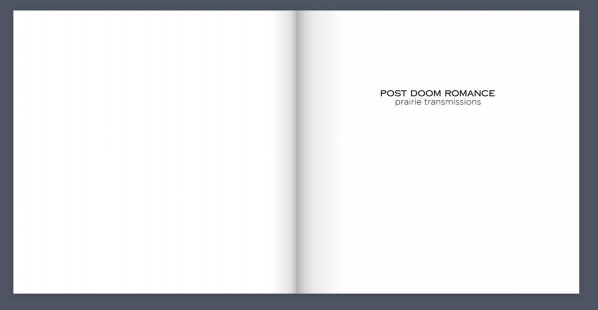 prairie transmissions | post doom romance