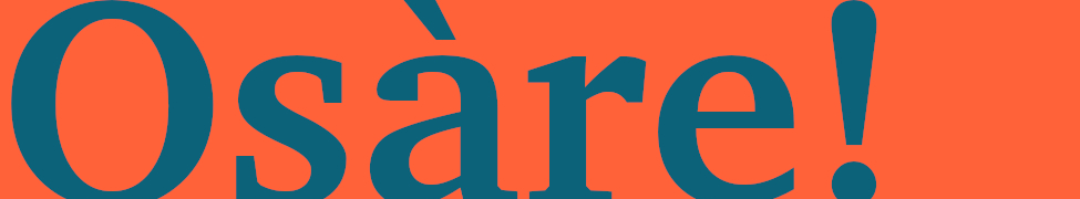 Merch | Osàre! Editions