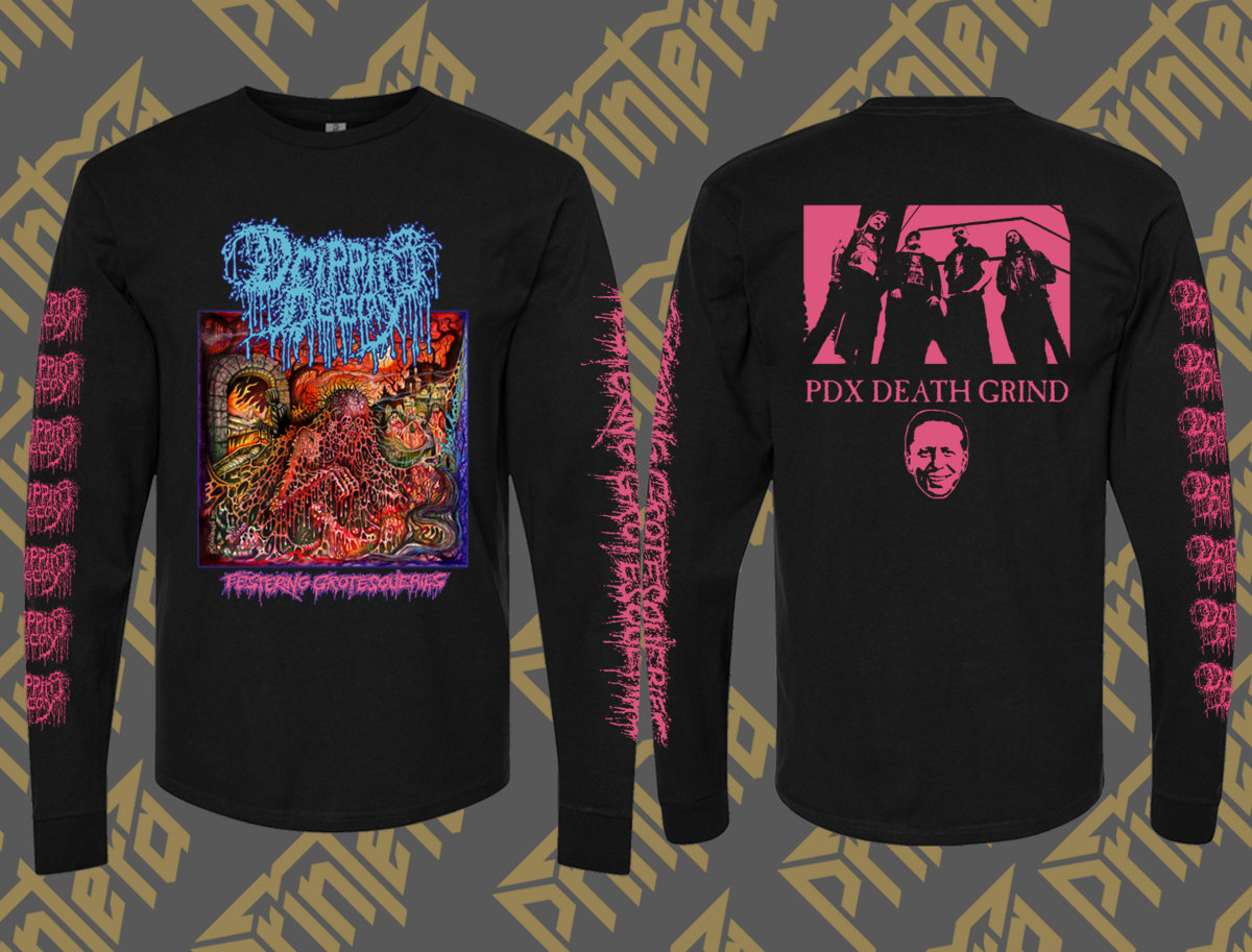 'Festering Grotesqueries' Longsleeve Shirt | Dripping Decay