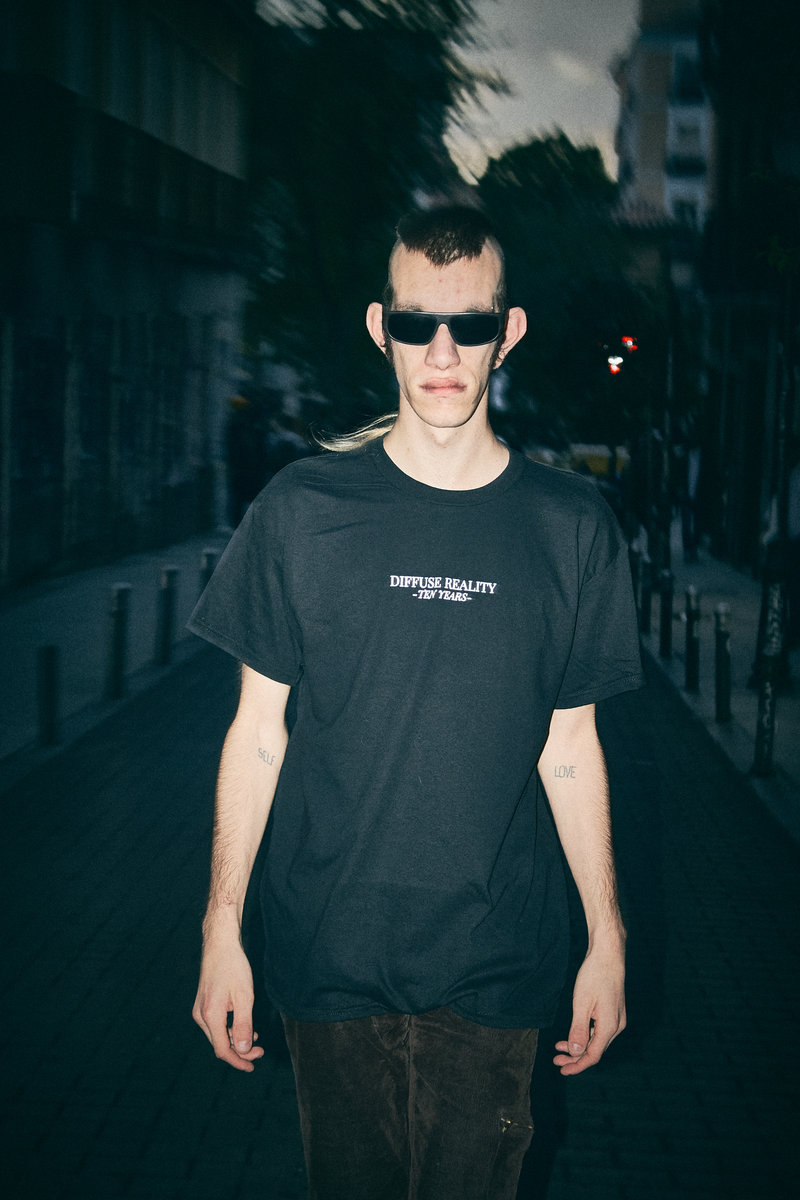 TEN YEARS OF DIFFUSE REALITY T- SHIRT BLACK (SPECIAL EDITION) | Diffuse ...