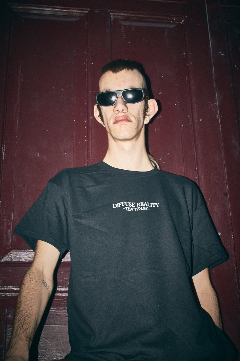 TEN YEARS OF DIFFUSE REALITY T- SHIRT BLACK (SPECIAL EDITION) | Diffuse ...
