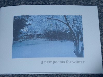 5 new poems for winter | Charlie Ulyatt
