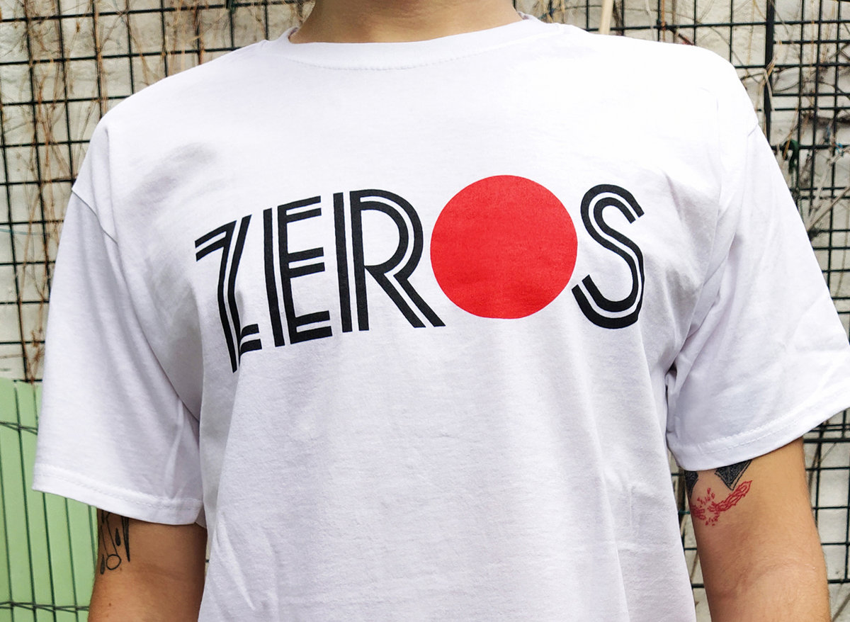 The Zeros White T-Shirt | Munster Records