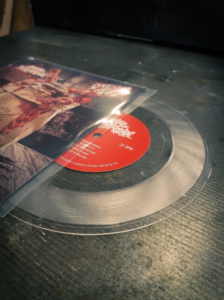 7"EP | CARNAL DIAFRAGMA / OXIDISED RAZOR | SPLIT | Carnal Diafragma ...