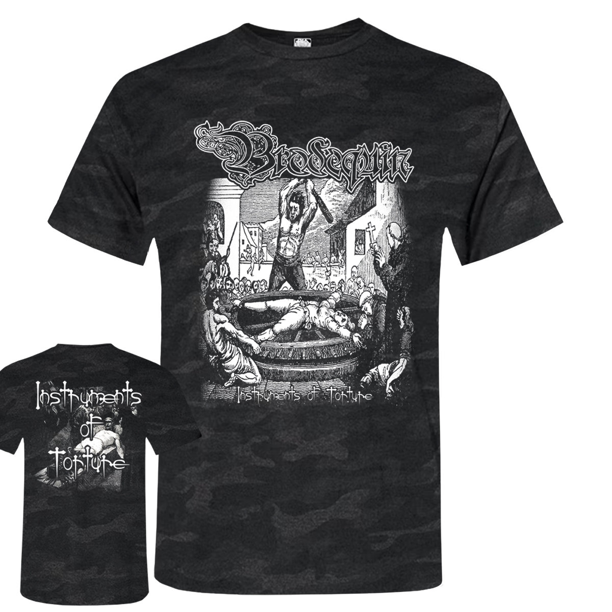 Instruments of Torture T-Shirt (Storm Camo) | Brodequin