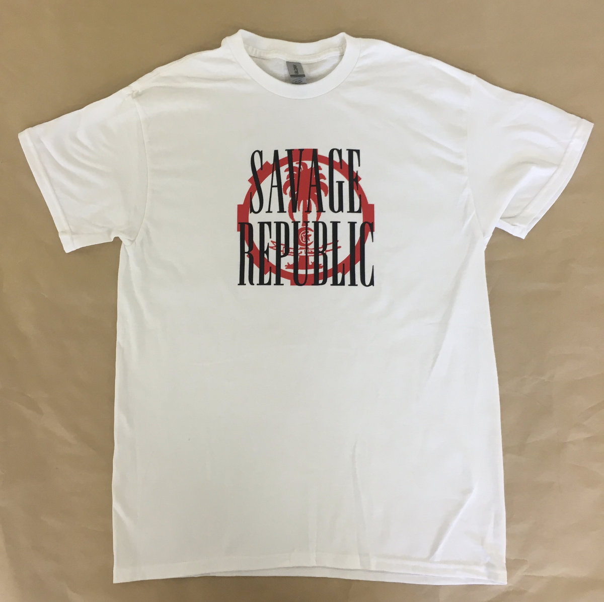 NOW AVAILABLE! Official Savage Republic Band White or Sand T-Shirt ...