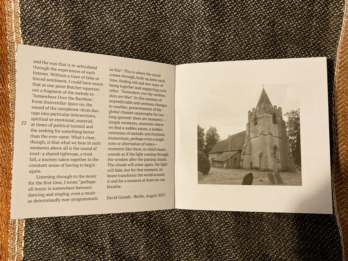 Unearthed | Eddie Prévost & John Butcher | John Butcher