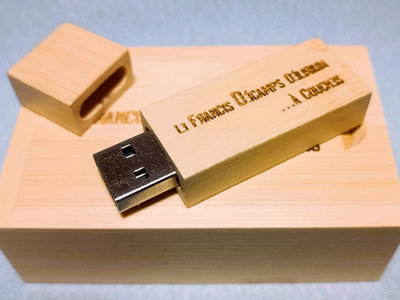 Limited Edition wood USB drive | Francis DECAMPS