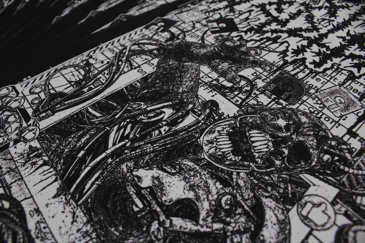 _CRUSTBAG_ - "Terminally Online" Poster | Industrial Forest