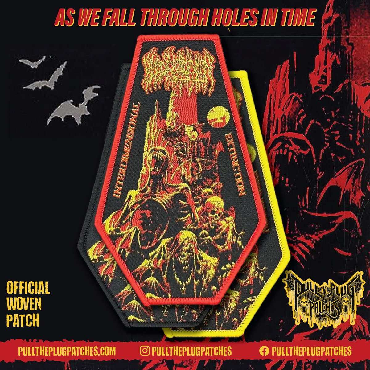 Official Pull the Plug Coffin Patch | Blood Incantation