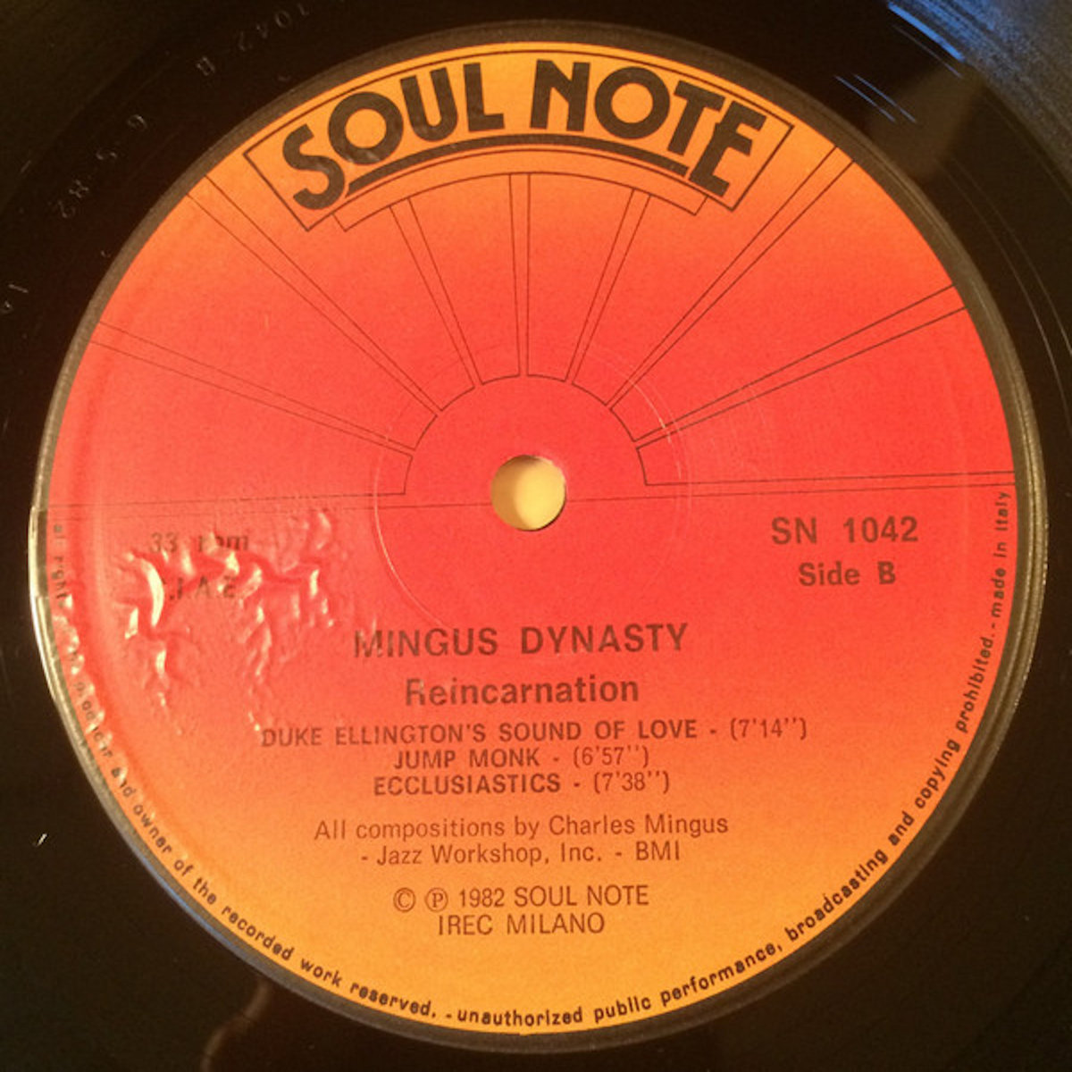 Reincarnation | The Mingus Dynasty | Soul Note