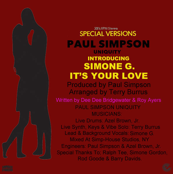 It's Your Love | PAUL SIMPSON UNIQUITY