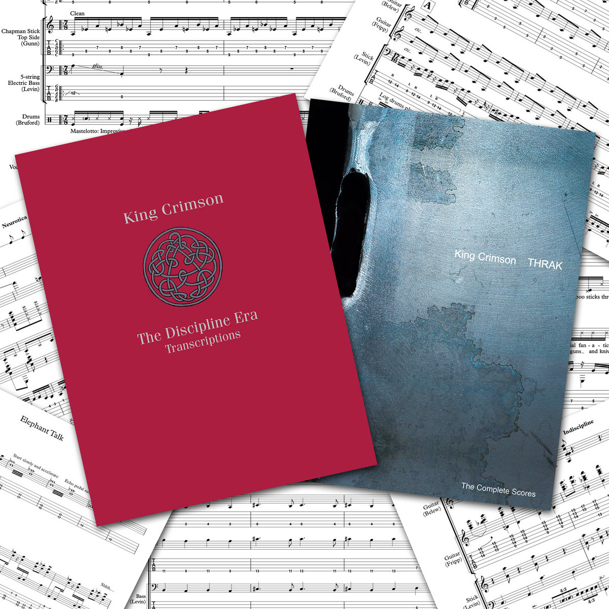 King Crimson Scorebook Bundle: Discipline Era + THRAK | Music Scores