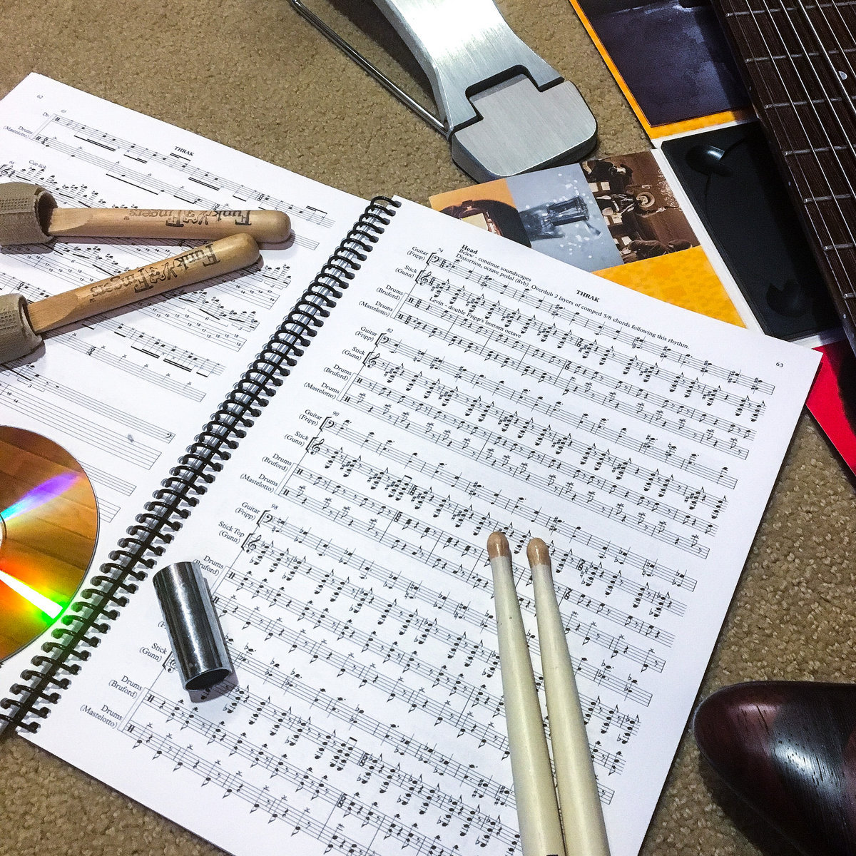 King Crimson Scorebook Bundle: Discipline Era + THRAK | Music Scores