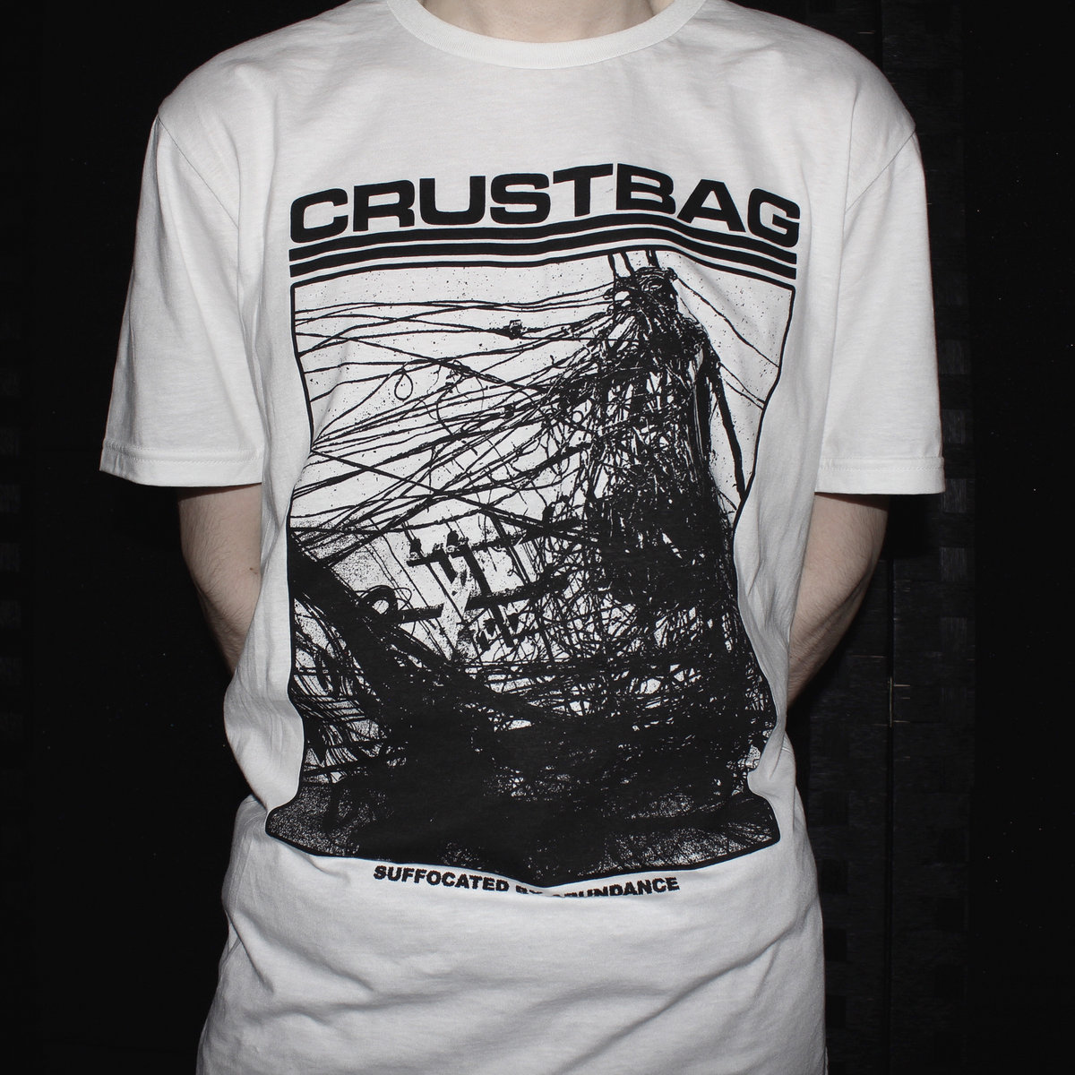 _CRUSTBAG_ - "Wires" Short sleeve | Industrial Forest