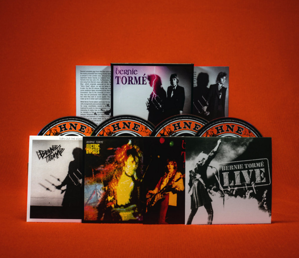 Lightning Strikes, 4 Disc Box Set | Bernie Torme