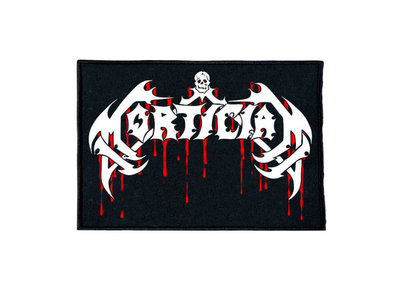 MORTICIAN - Dripping Logo PATCH | Selfmadegod