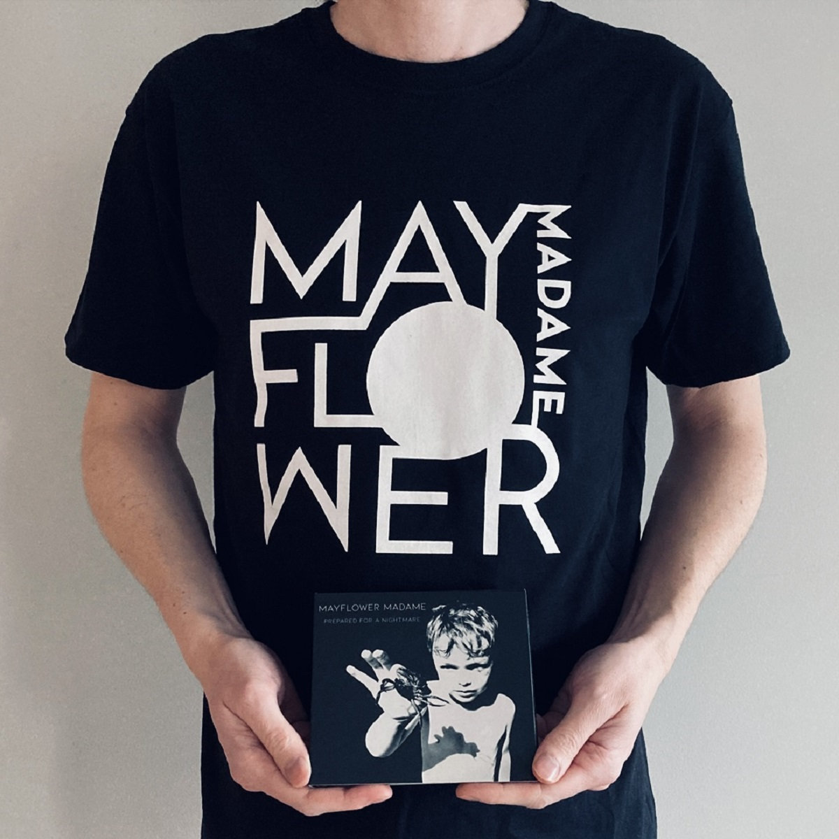 CD + T-SHIRT BUNDLE ("Prepared for a Nightmare" + limited edition logo ...