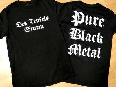 Des Teufels Sturm - PURE BLACK METAL (T-Shirt) | Des Teufels Sturm