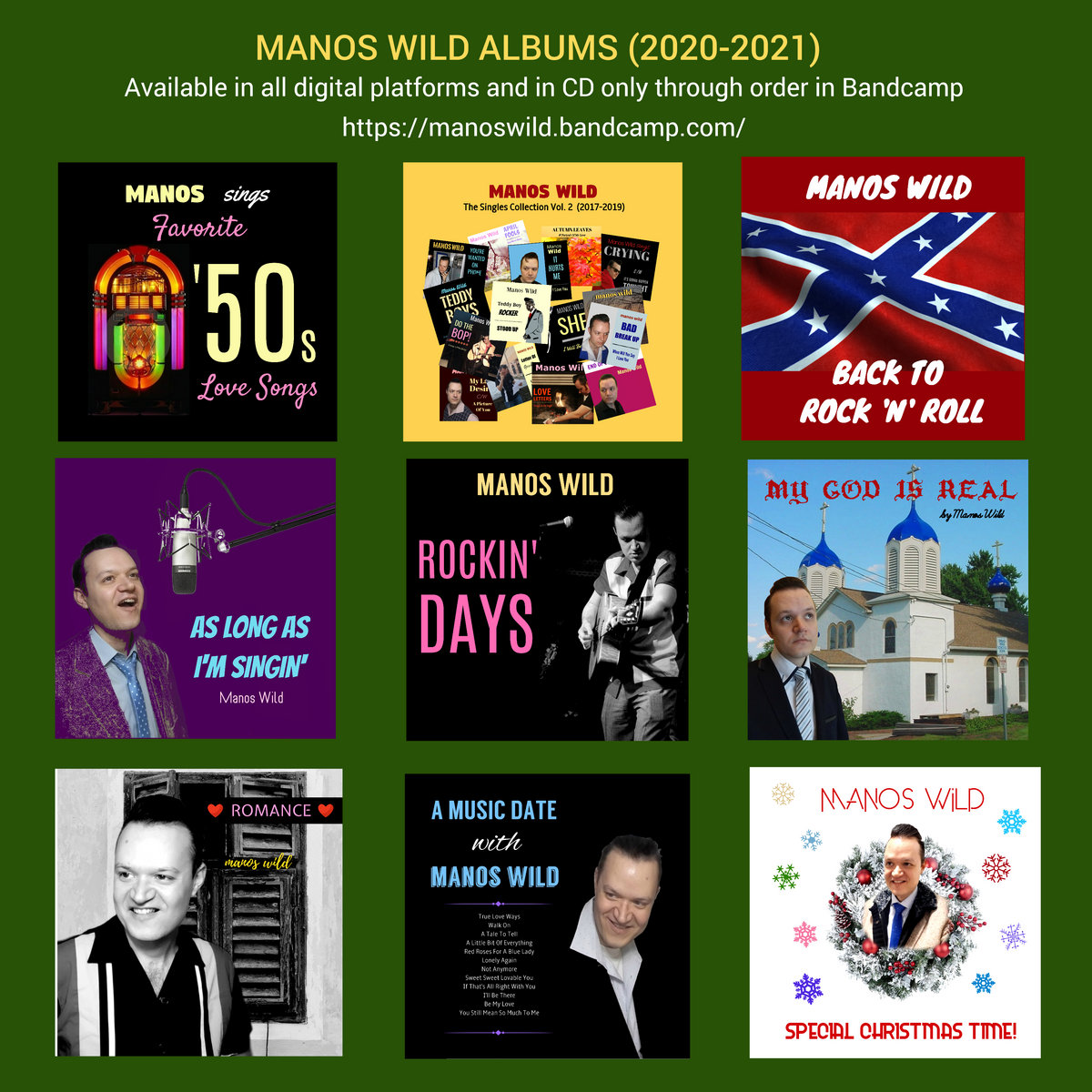 The Singles Collection Vol.3 (2020-2021) | Manos Wild