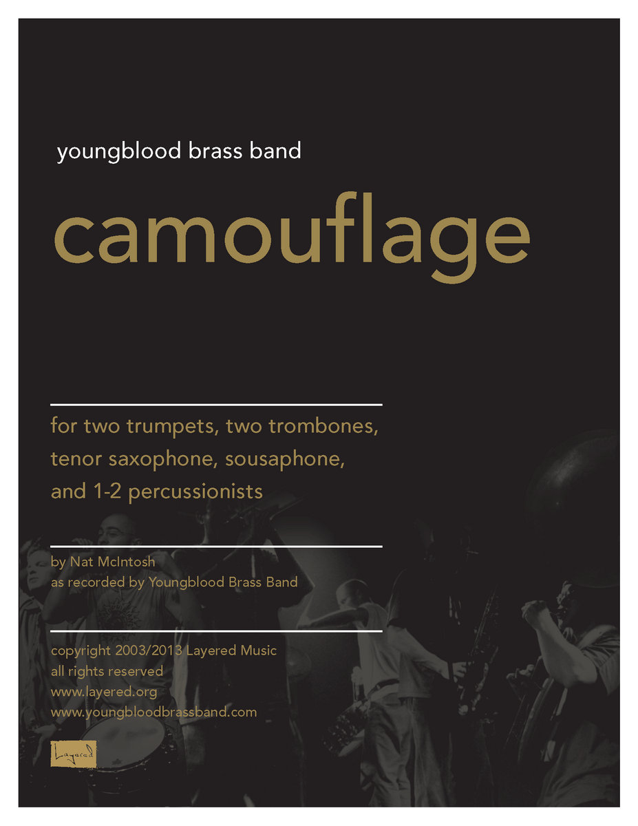 'Camouflage' Sheet Music Full Score/Parts + Notation Software Files ...
