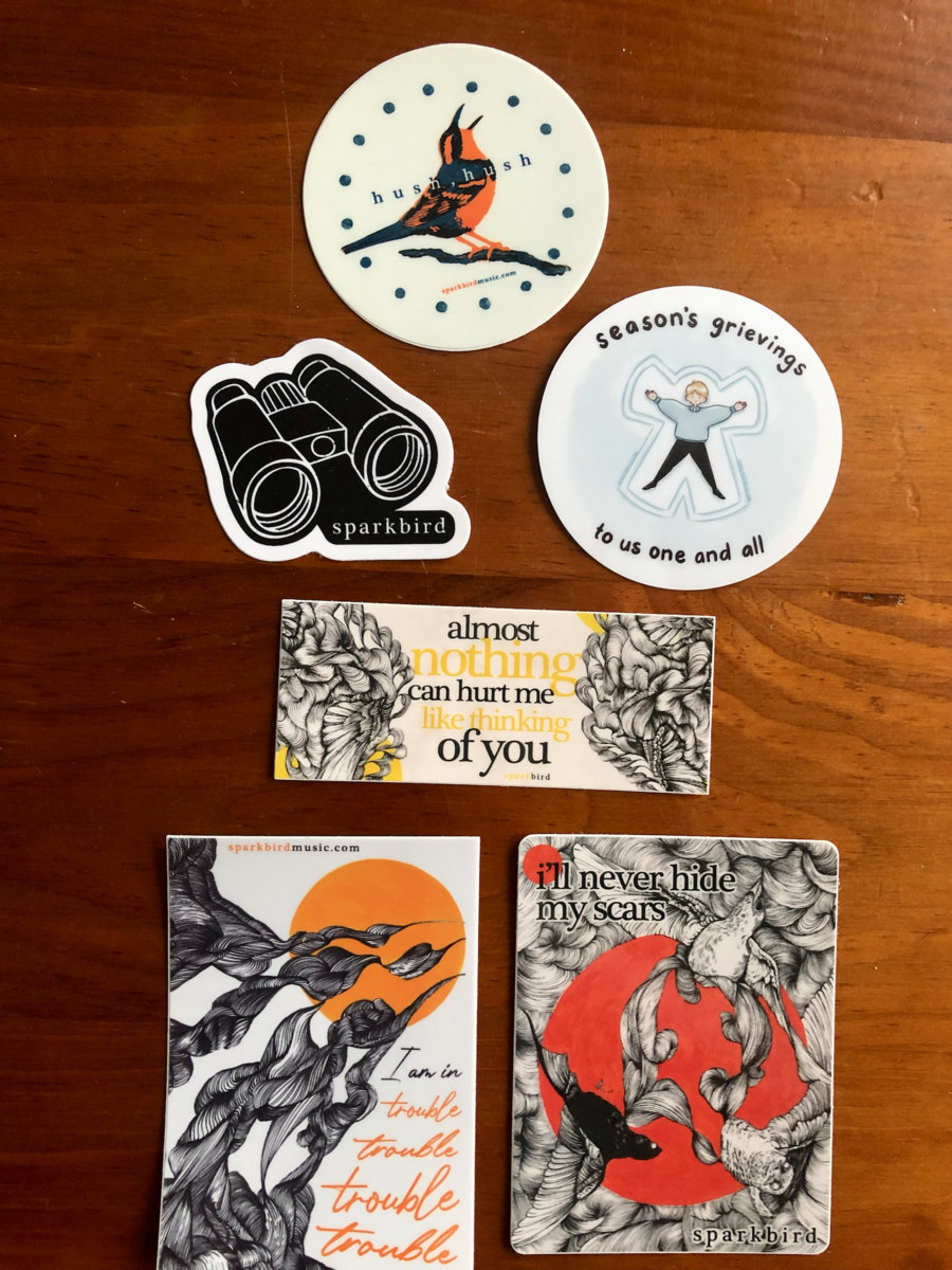 Sticker & Bookmark Bundle | Sparkbird
