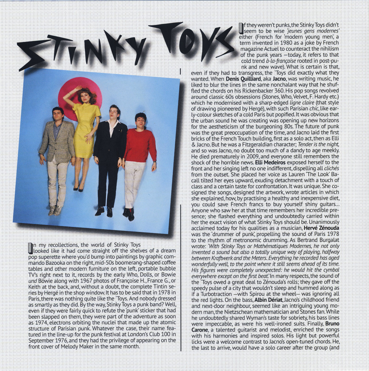 I Can't Reach You | STINKY TOYS | State Records