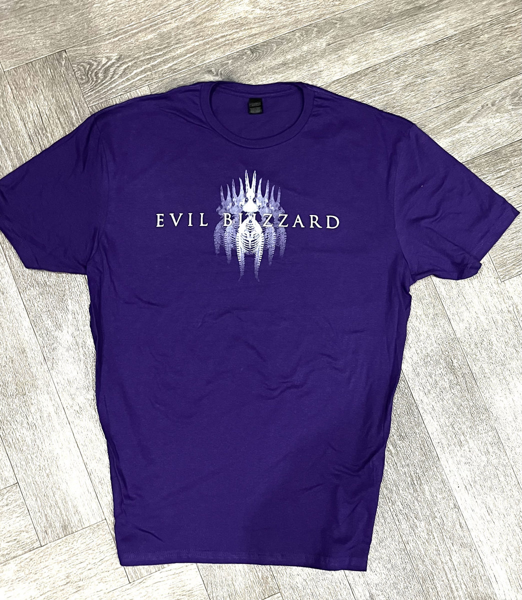 Rotting Purple tee SMALL ONLY | Evil Blizzard