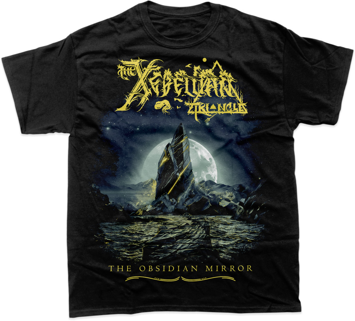 The Obsidian Mirror T-Shirt | The Xebellian Triangle