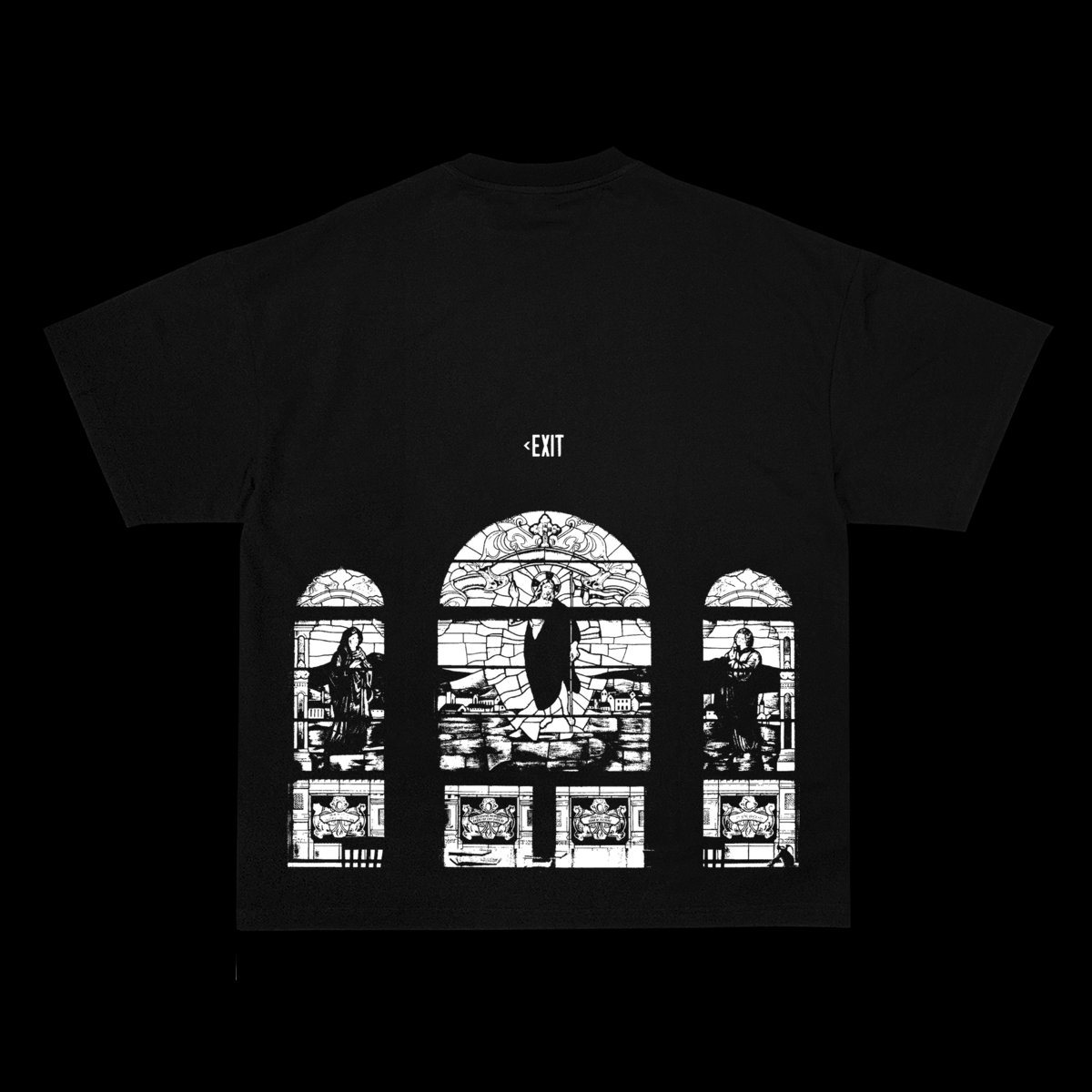 "EXIT" shirt | WORLD PEACE