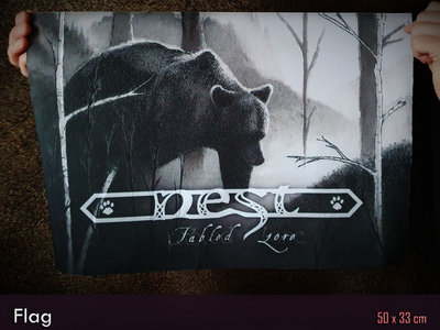 "Fabled Lore" Premium Flag (50 x 33 cm) | Nest