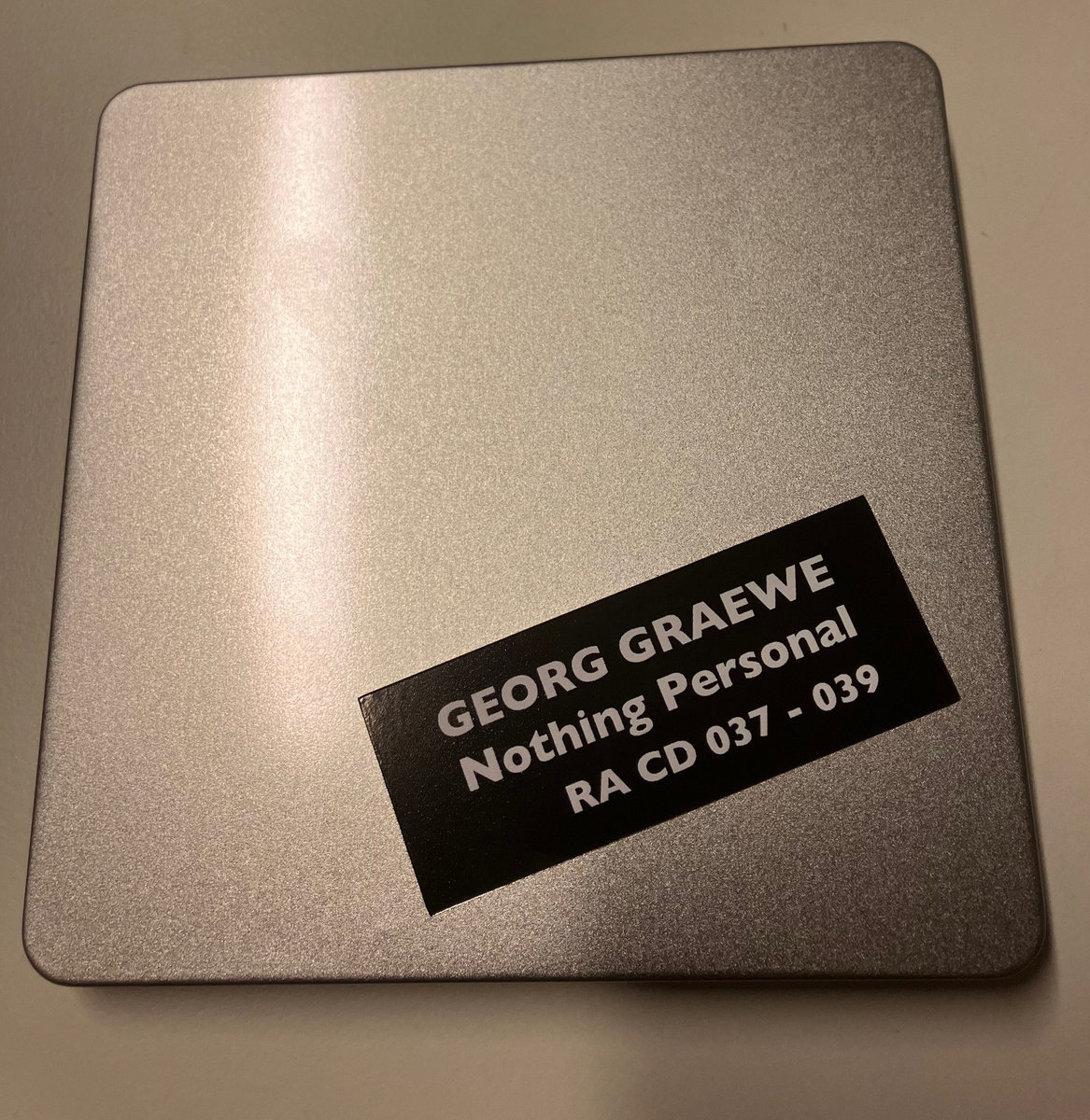 Nothing Personal | Georg Graewe