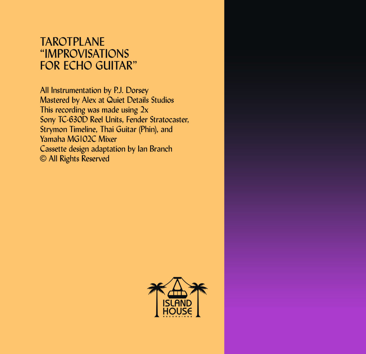 Improvisations For Echo Guitar | tarotplane