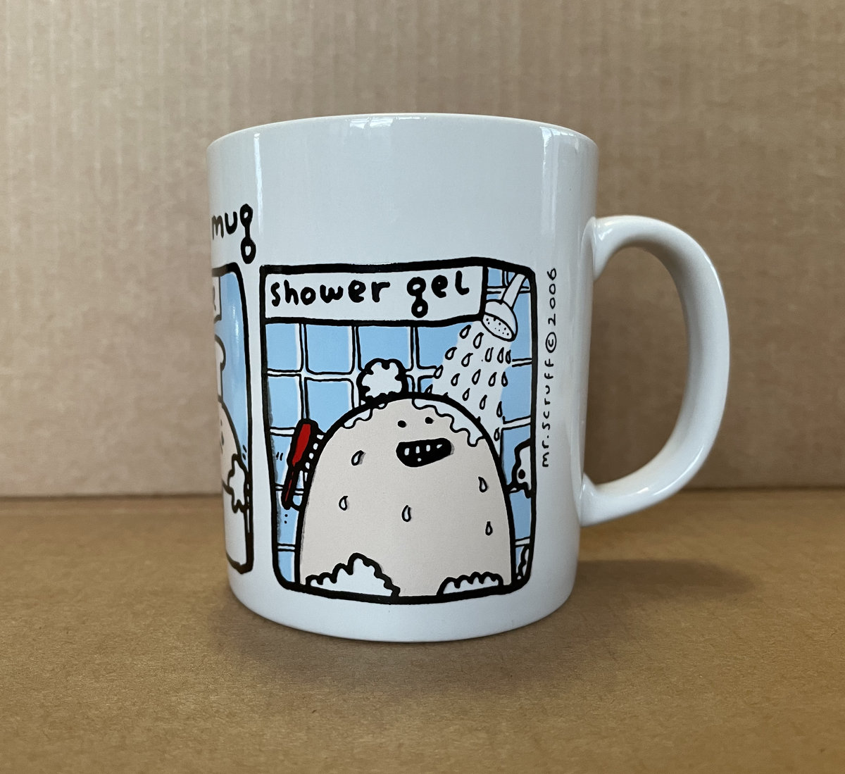 Mr Scruff 'Drinks To Try In This Mug 2006' rare original Mug | Mr. Scruff