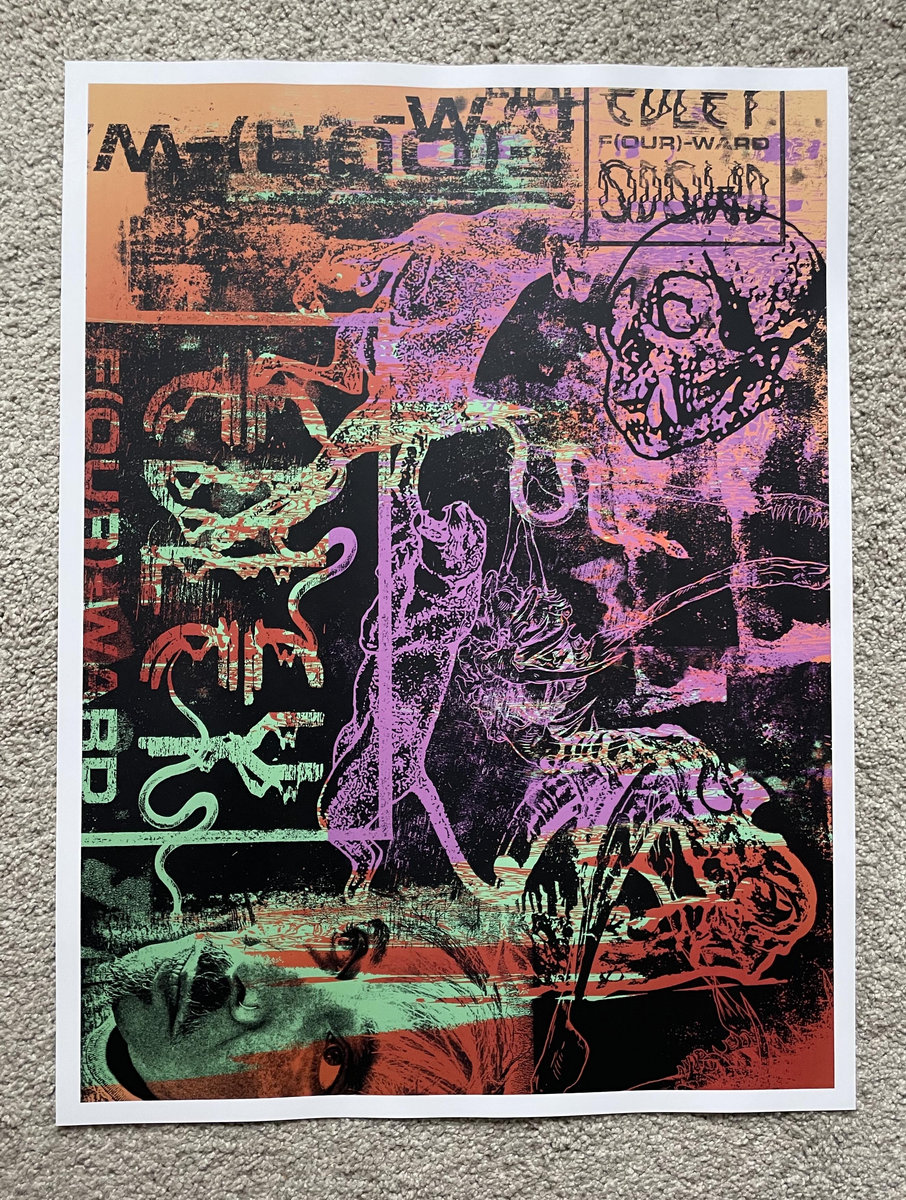 F(OUR)-WARD - 18x24 artist print - V2 | Edley ODowd