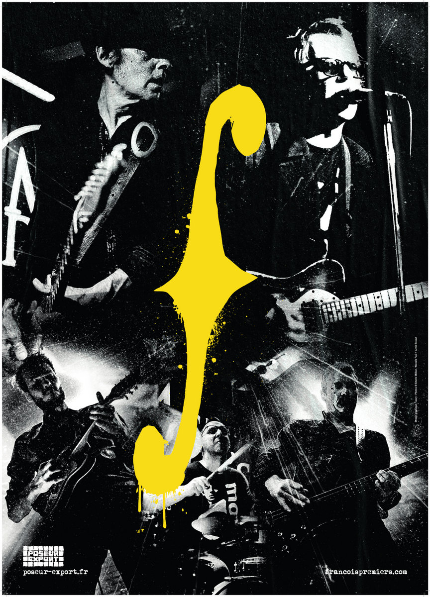 POSTER FRANÇOIS PREMIERS 50x70cm | Poseur Records